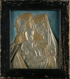 Allan Rohan Crite (massachusetts/new Jersey, 1910 2007), Raised Metal ...