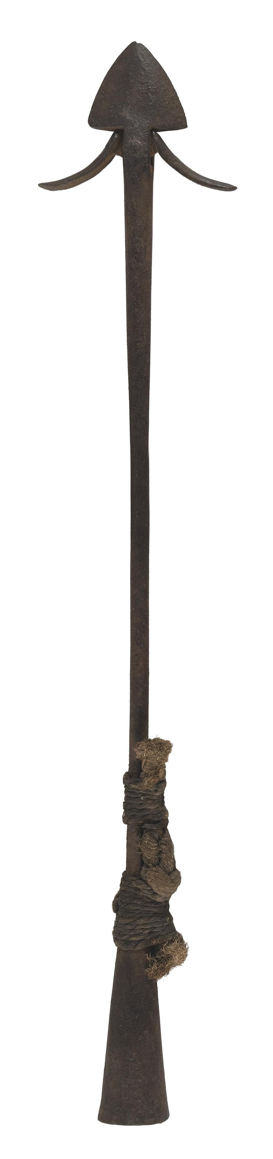 Small Barbed Harpoon With Triangular Tip 19th Century Length 24.75î ...