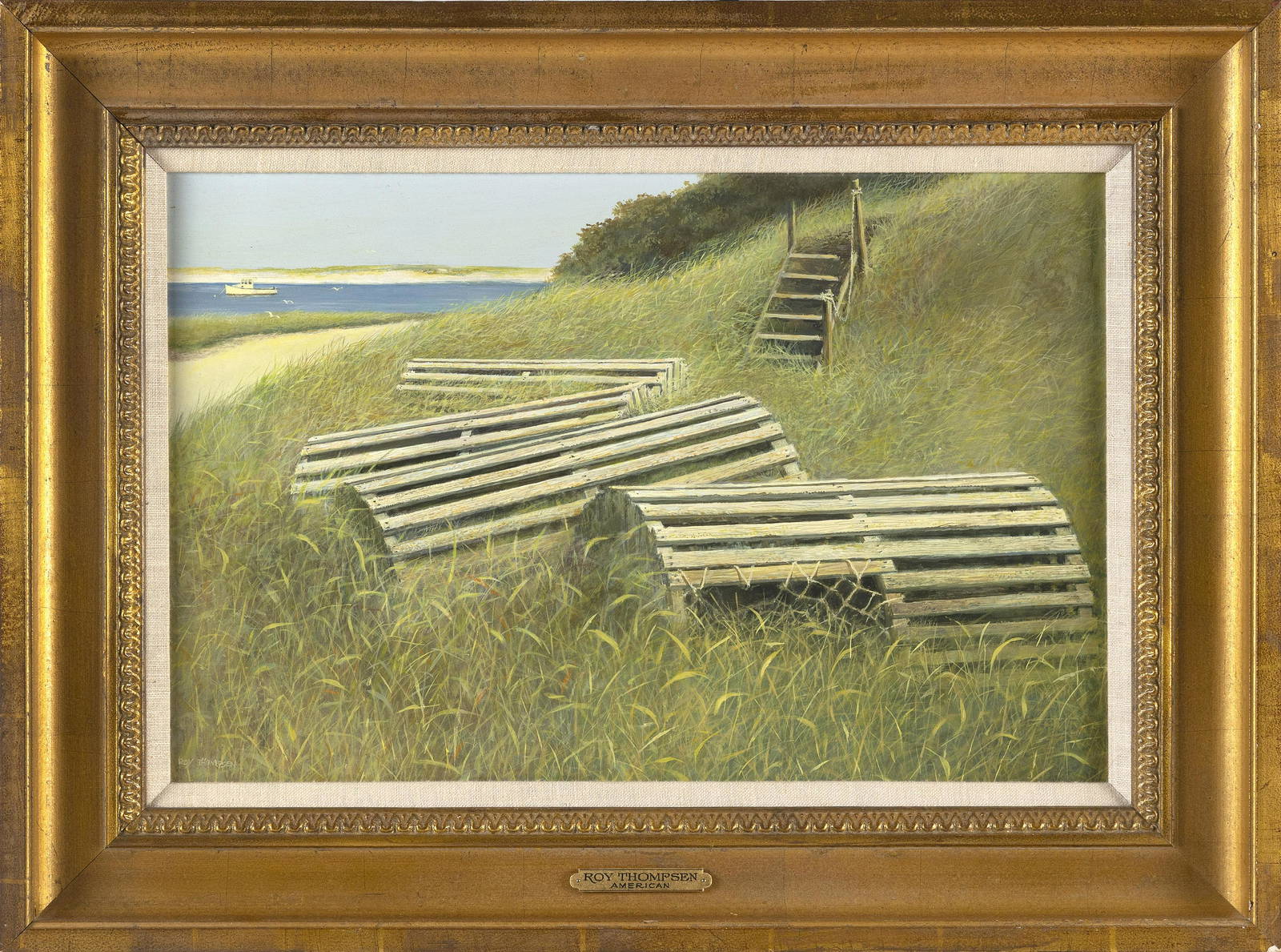 Roy Thompsen (new York/florida, 1928-), "orleans, Cape Cod" (priscilla ...