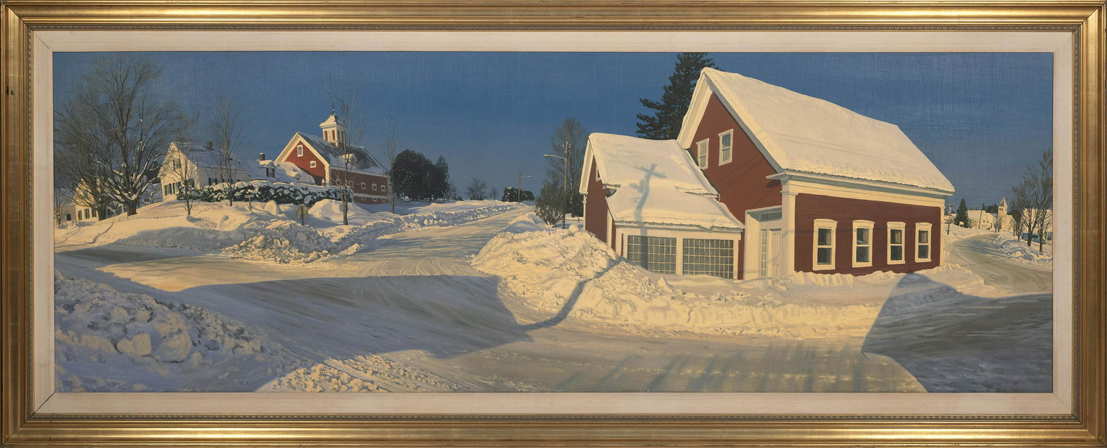 Rett (rhett) Sturman (vermont, 1946-), Winter, Greensboro, Vermont ...