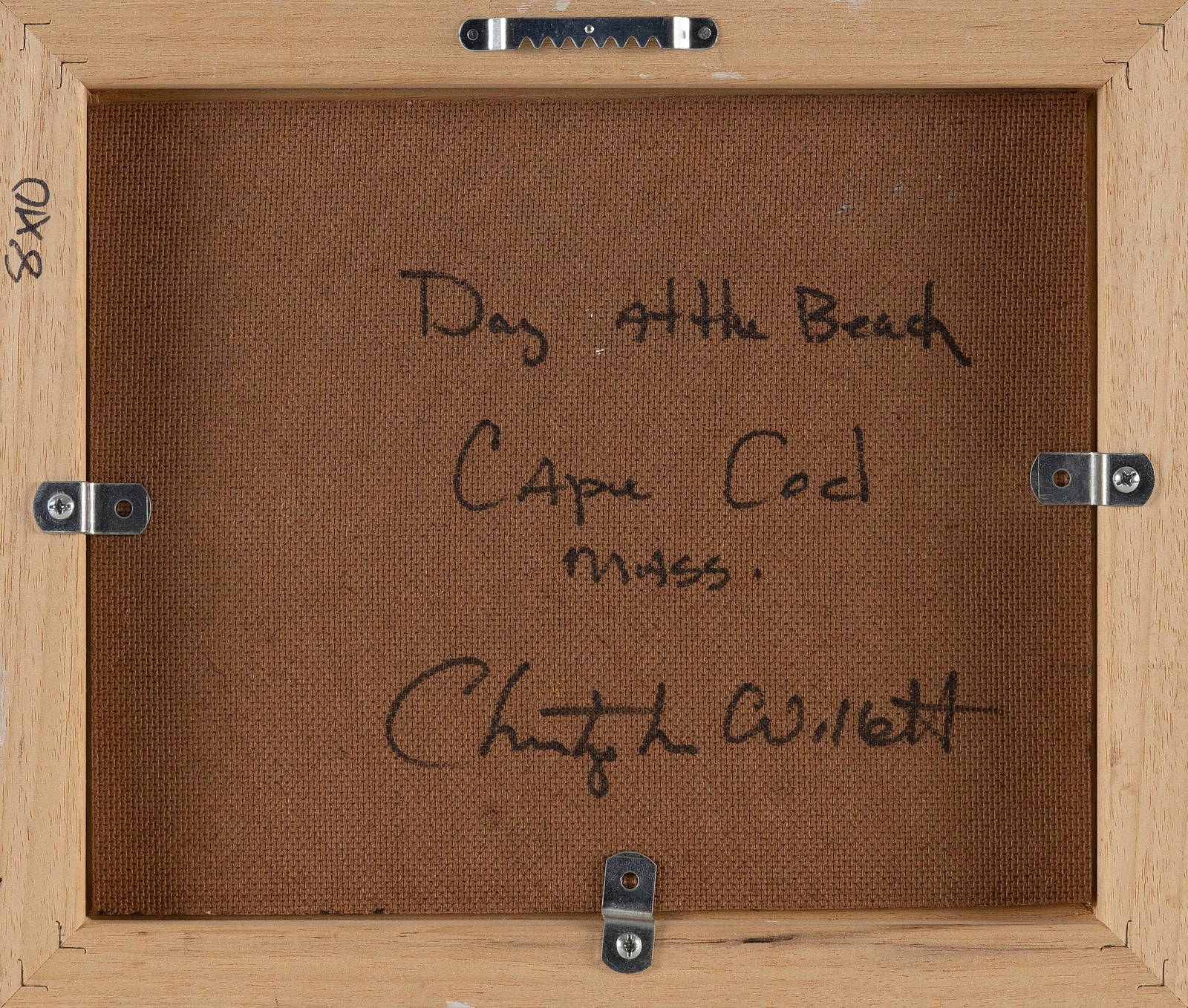 Christopher G. Willett (pennsylvania, 1959-), “day At The Beach, Cape ...