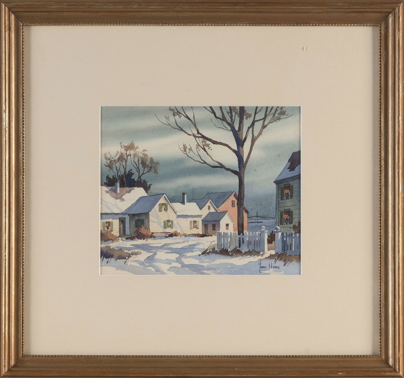 John Cuthbert Hare (massachusetts/florida, 1908 1978), Winter In A ...