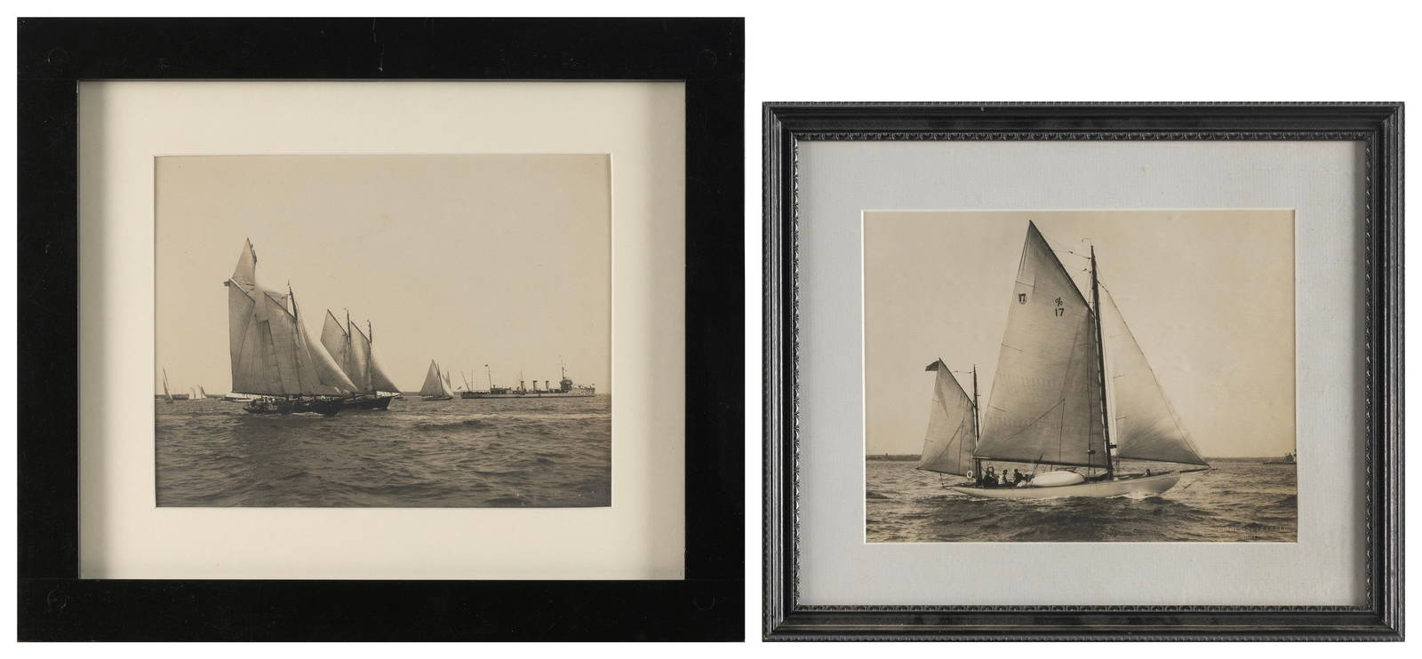 Morris Rosenfeld (america, 1885-1968), Two Black And White Photographs ...