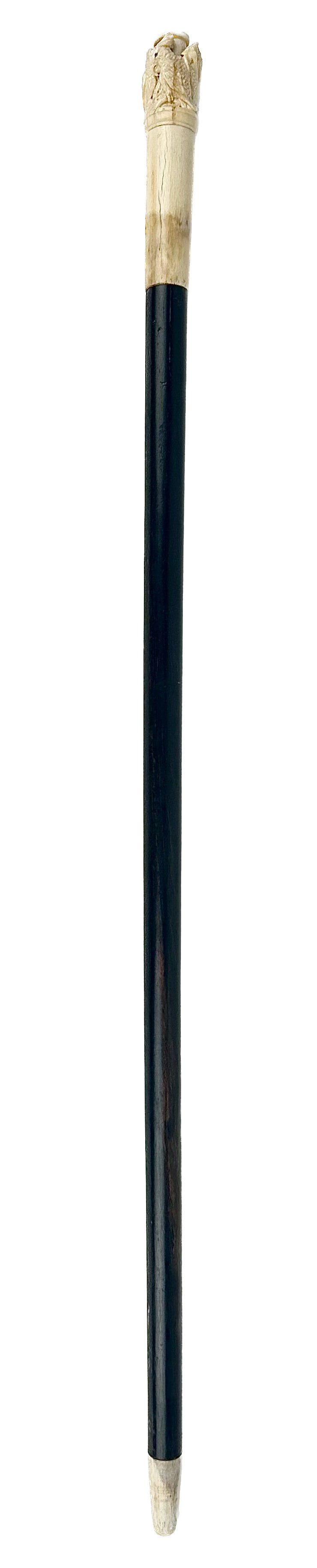 Cockatoo Cane Late 19th/early 20th Century Length 37.5". Auction