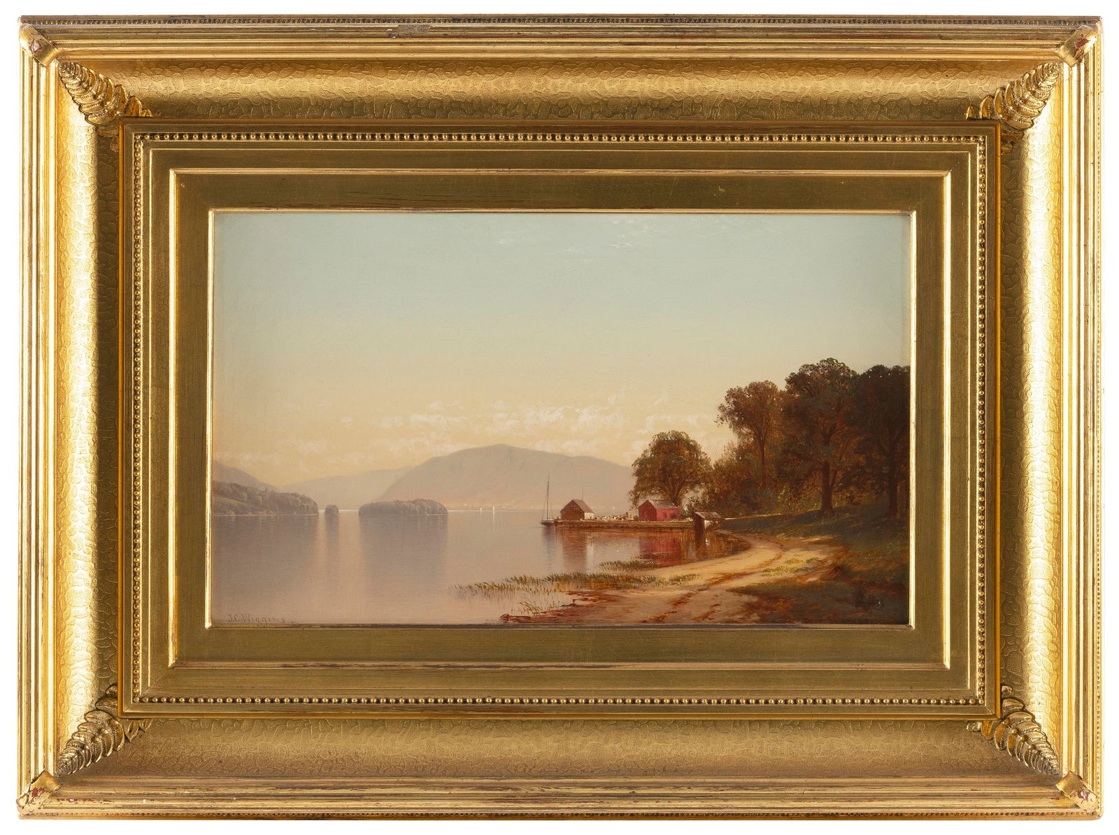 John Carleton Wiggins (new York/connecticut/france, 1848-1932), View Of ...