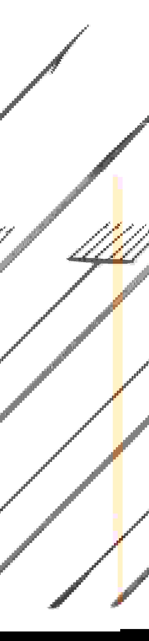 Two Wrought Iron Implements 19th/early 20th Century Lengths 40" And 60 ...