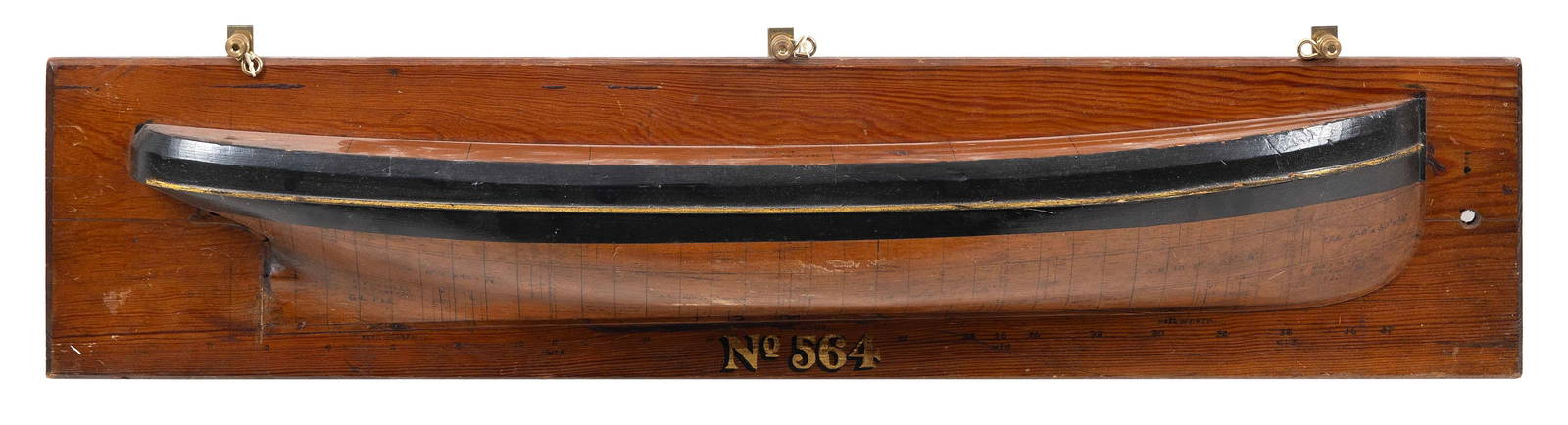 Mounted Builder's Half Hull Model Late 19th/early 20th Century ...