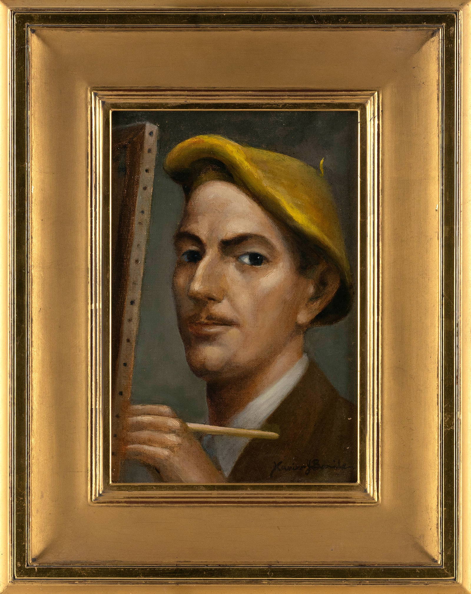 Xavier J. Barile (new York/maine/italy, 1891-1981), "self Portrait ...
