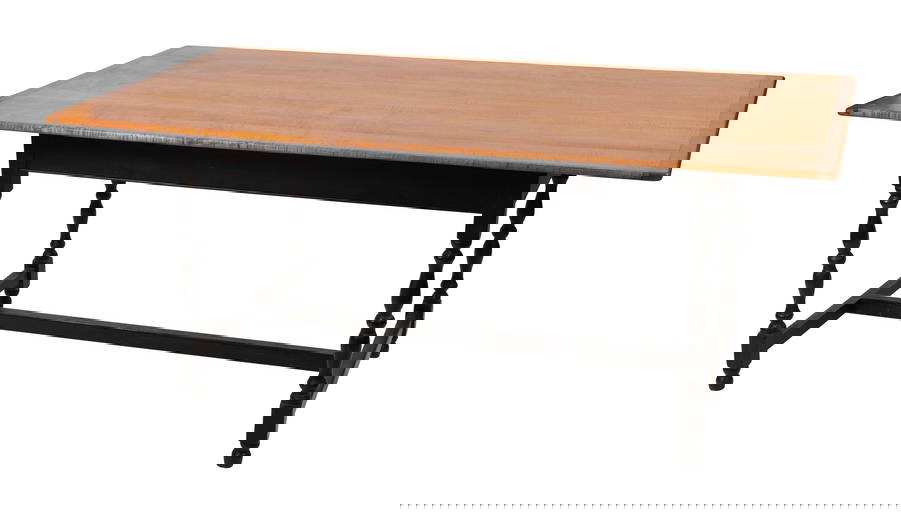 Warren Chair Works Trestle Table Warren, Rhode Island, 20th Century ...