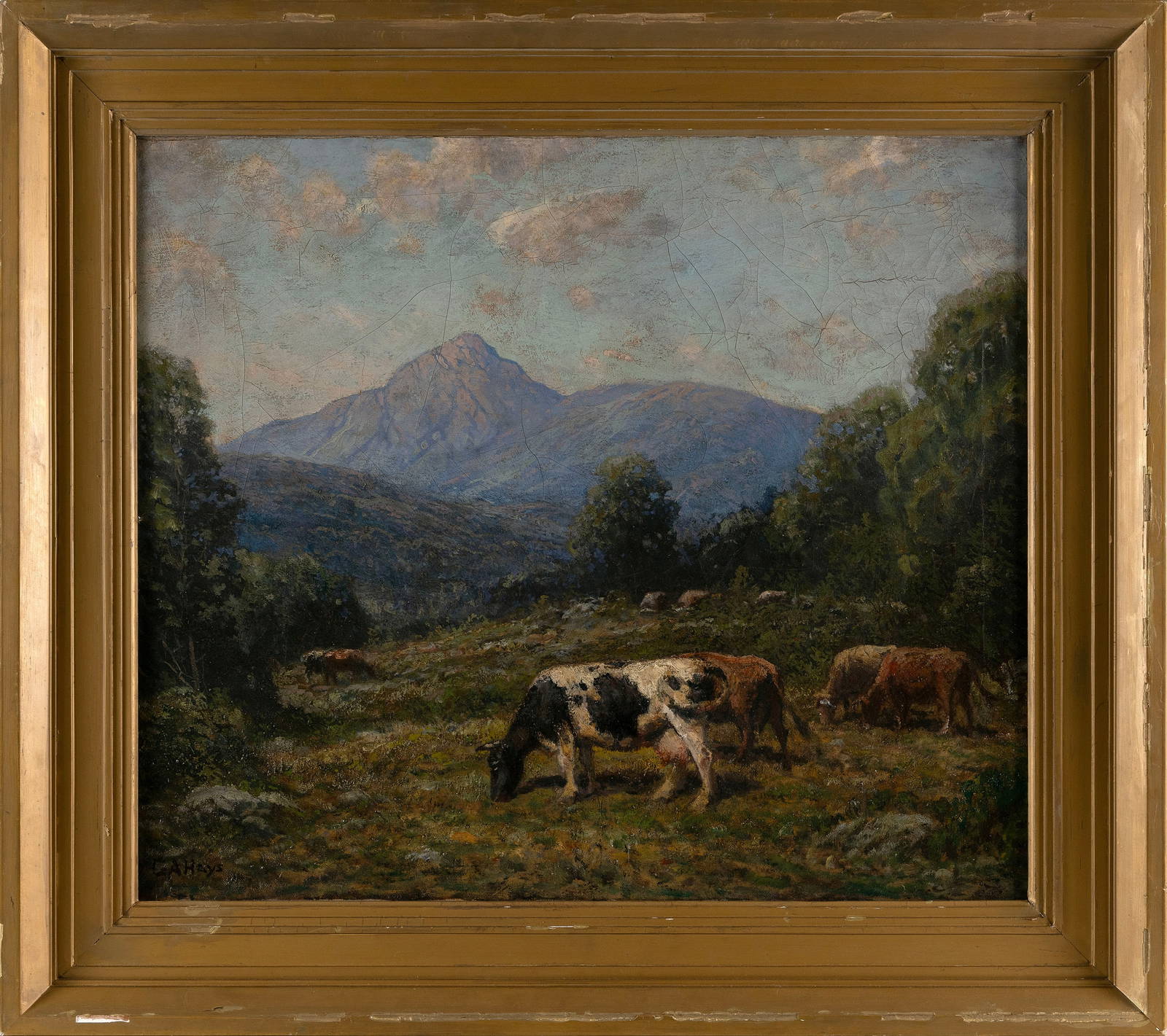 George Arthur Hays (rhode Island/massachusetts, 1854-1945), Cows In A ...