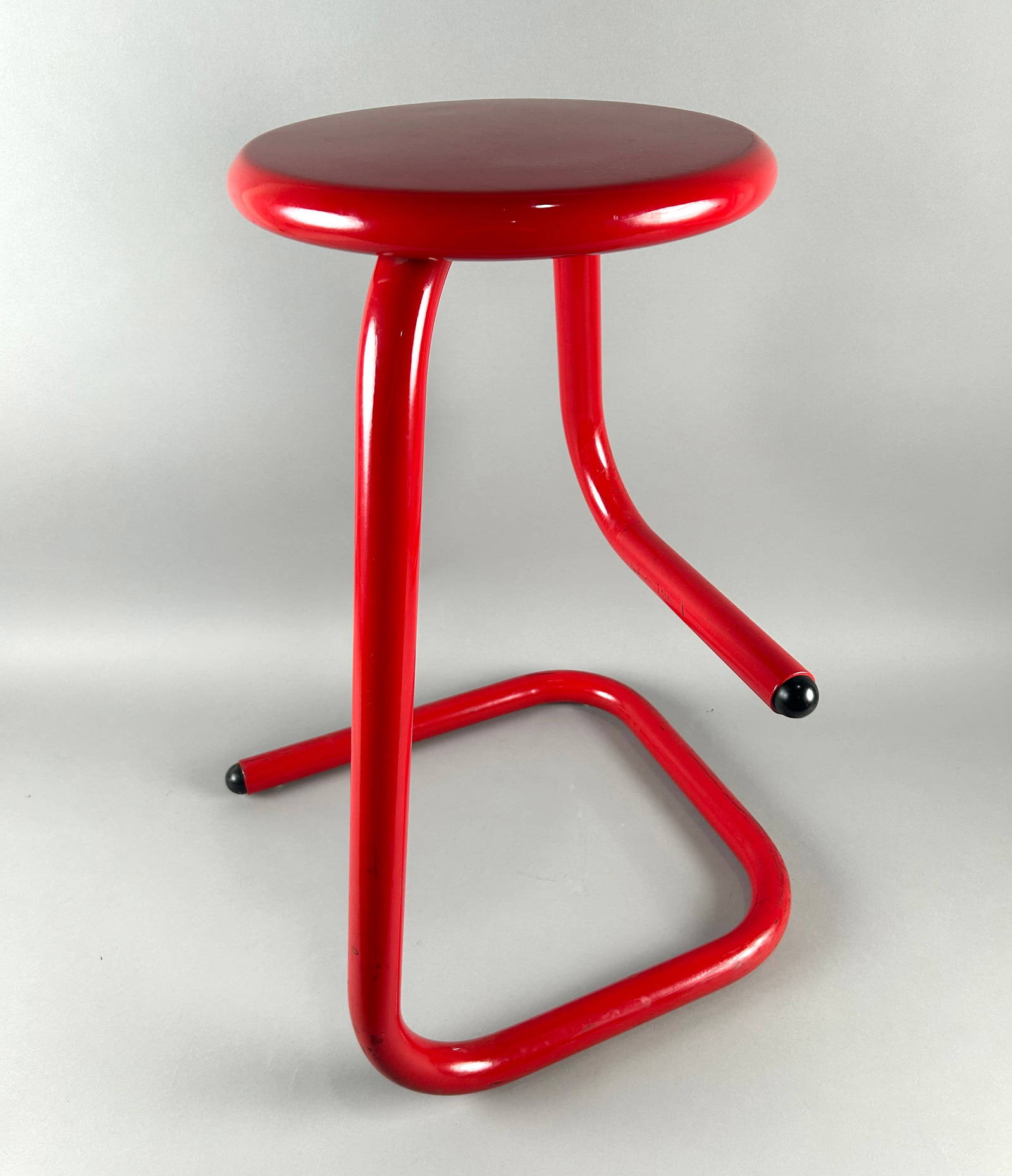 Kinetics Furniture K700 "paperclip" Stool Canada, 1970s Height 24.5 ...