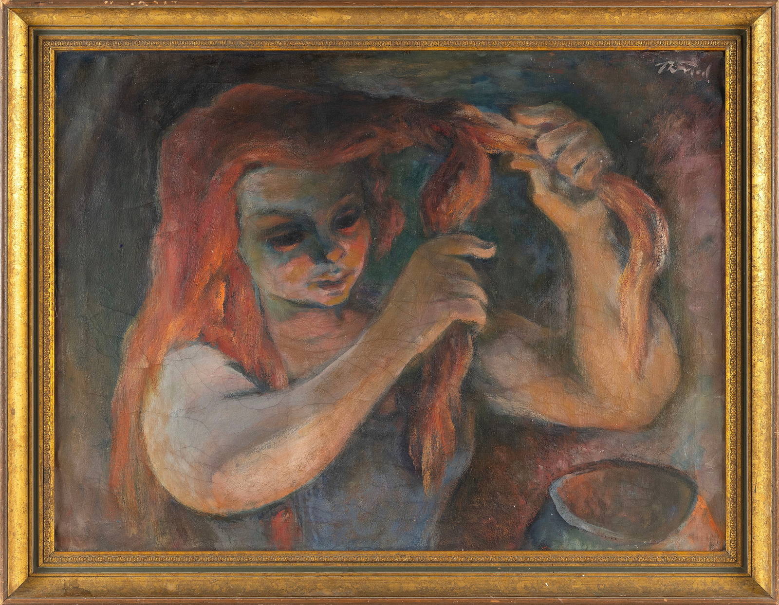 Theodore Fried (new York/hungary, 1902-1980), A Red-haired Woman ...