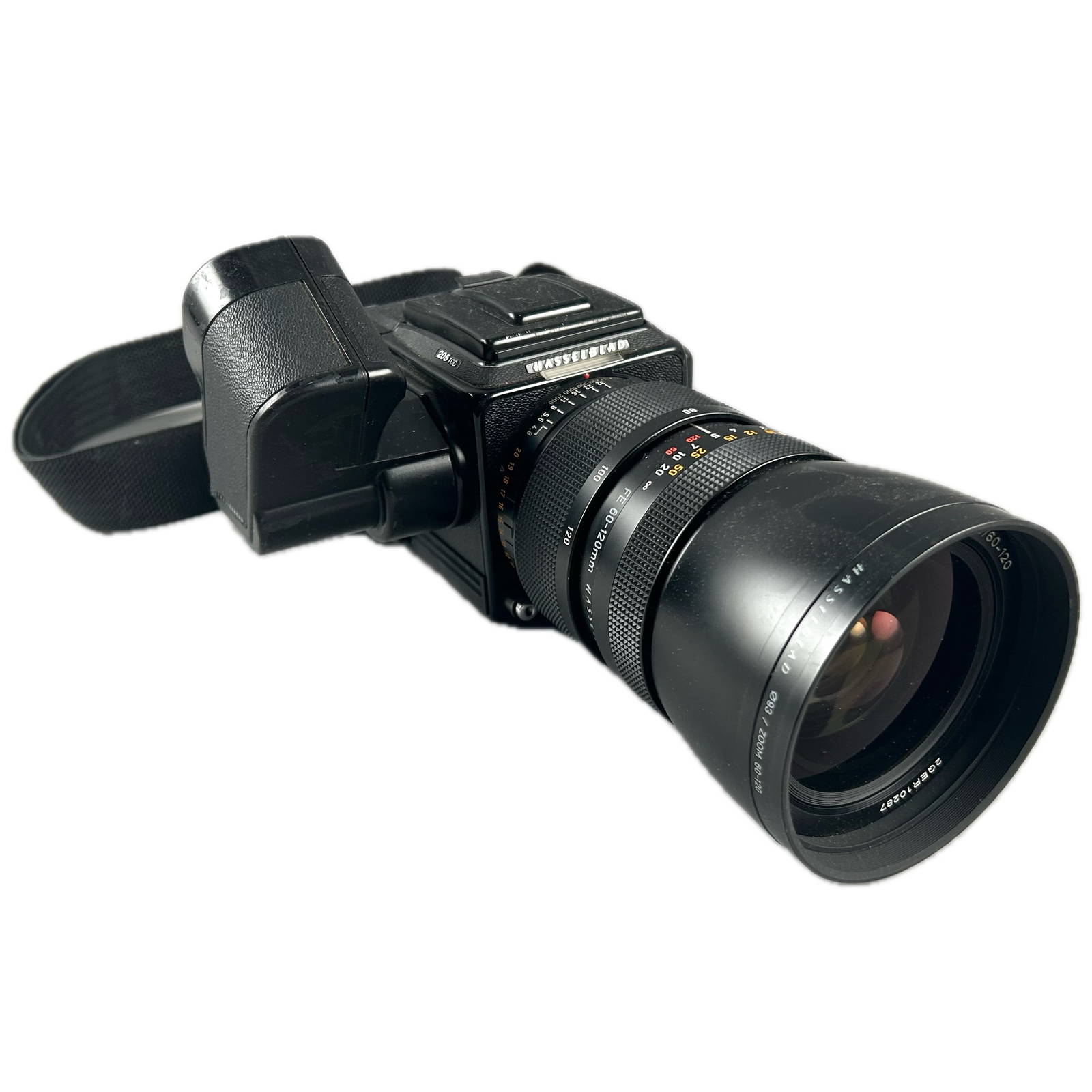 Hasselblad 205 Tcc Camera And Accessories Camera Length Including Lens 11.25". Auction