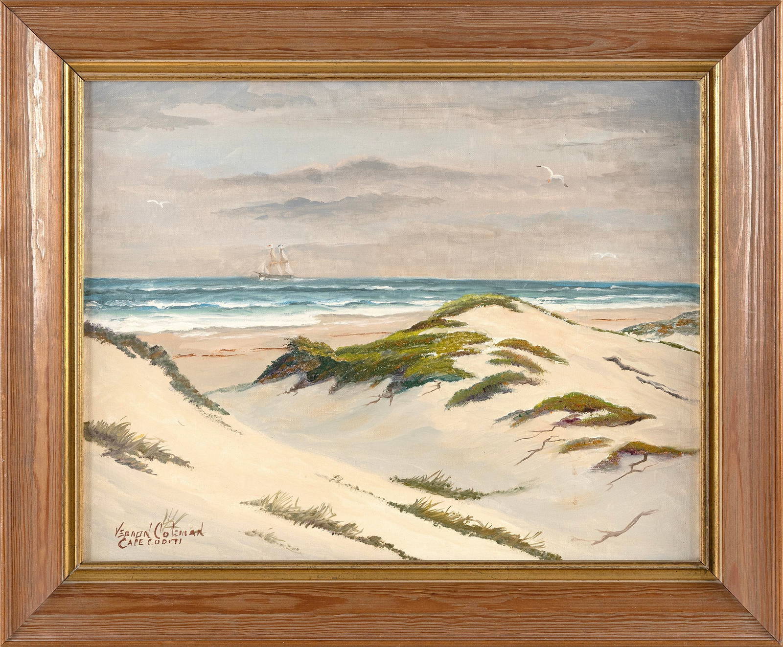 Vernon Herbert Coleman (massachusetts/connecticut, 1898-1978), Cape Cod ...