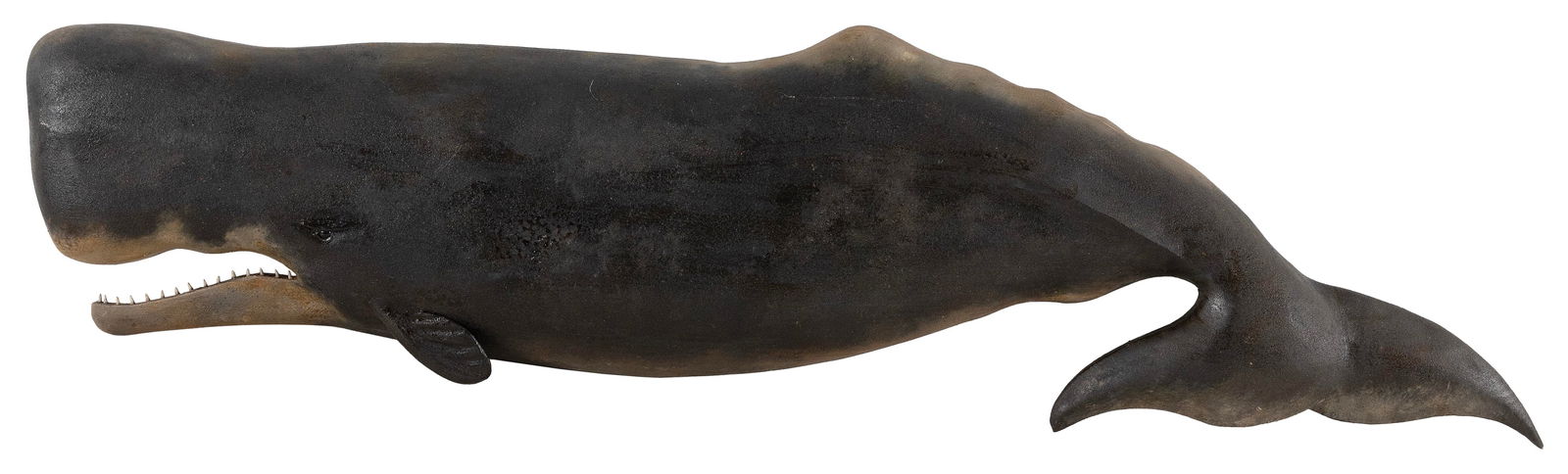 Roger Mitchell Carved Wooden Sperm Whale Plaque Kingston, Massachusetts ...