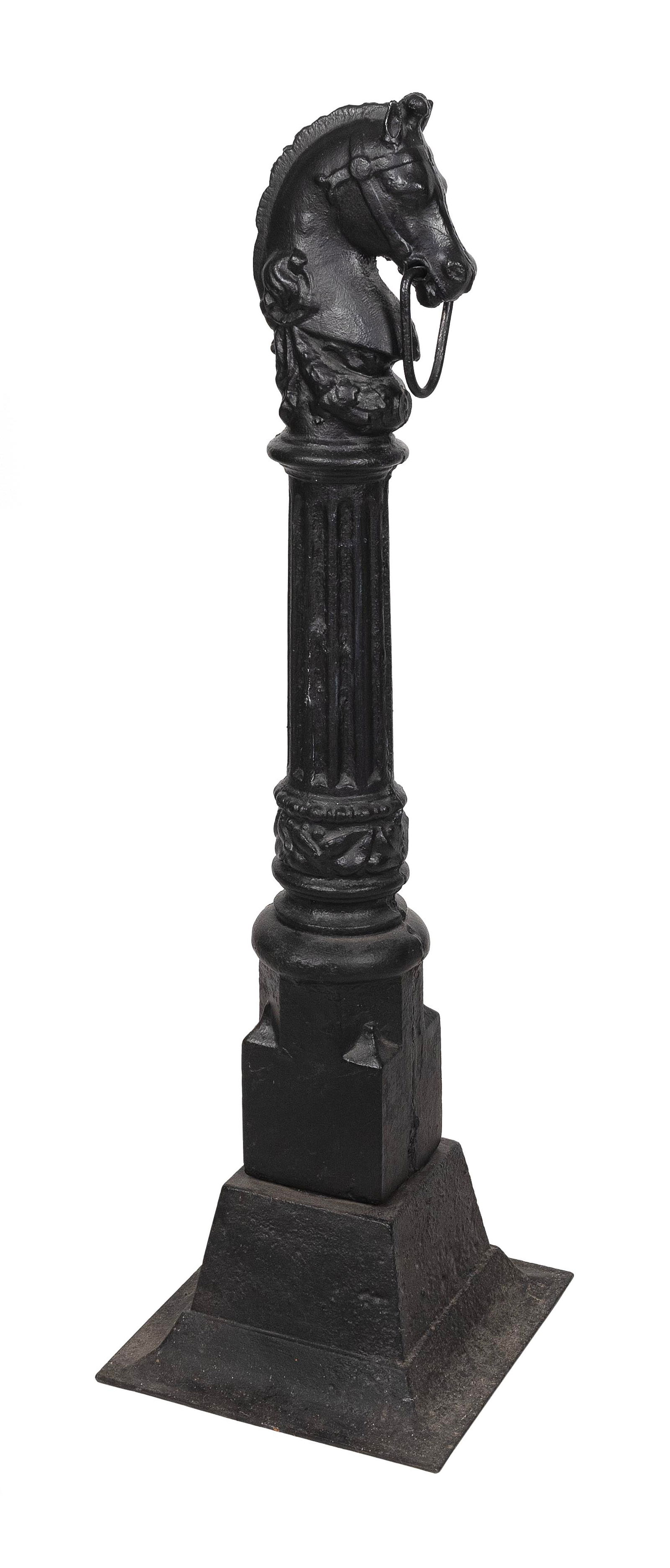 Horse Head Hitching Post Second Half Of The 19th Century Height 53 ...