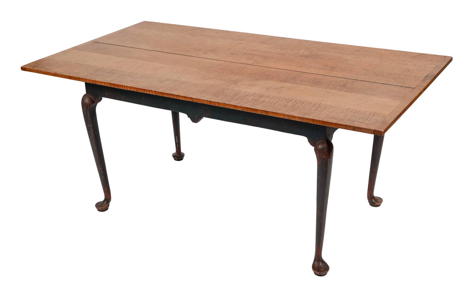 David Smith Dining Table Ohio, 20th Century Height 29". Length 66". Width 36". Auction