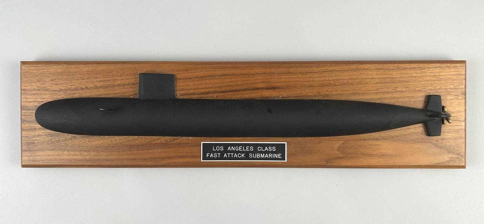 Half Hull Model Of An Attack Submarine 20th Century Length 21". Auction