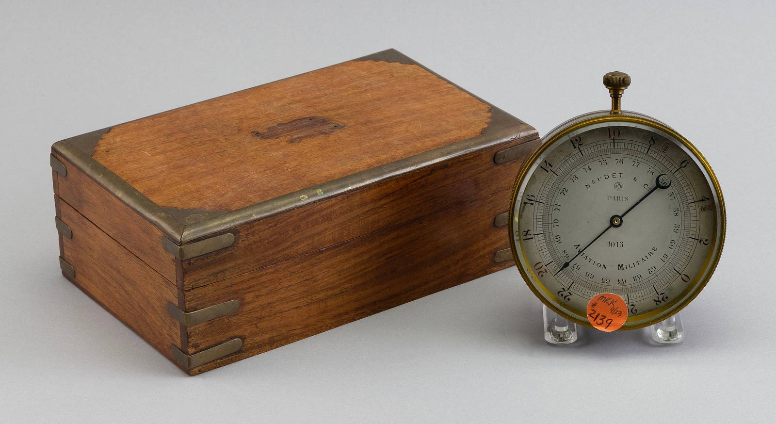 Cased French Military Aviation Altimeter Late 19th/early 20th Century ...