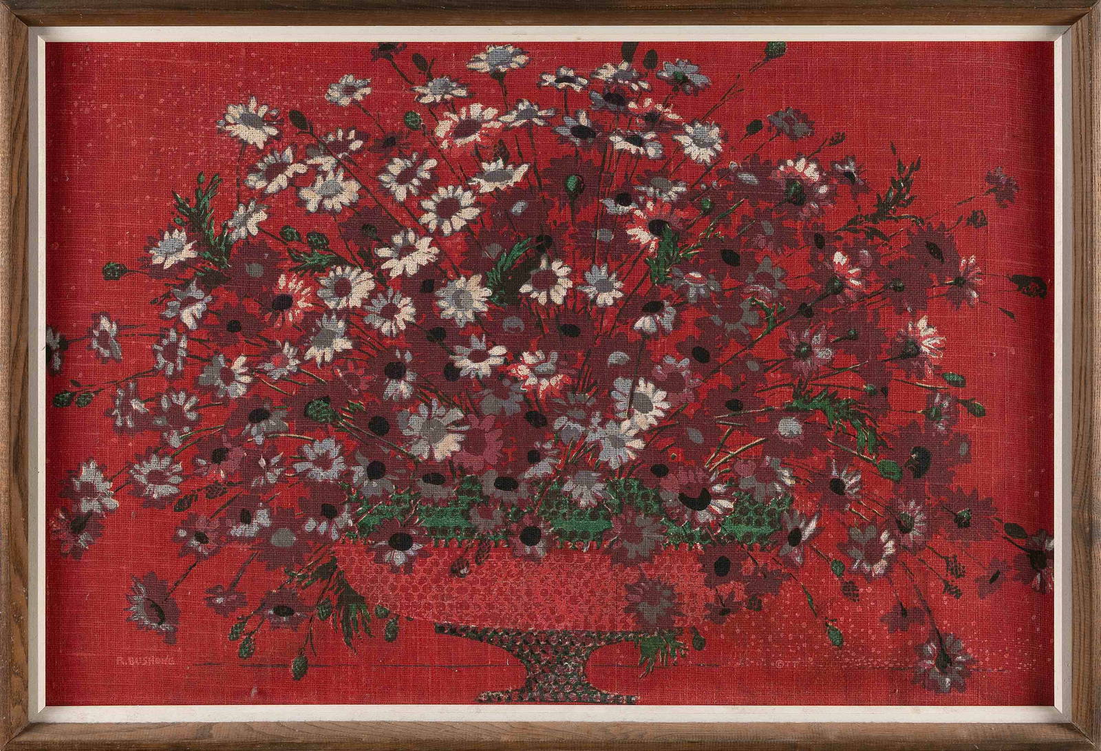 Robert R. Bushong (massachusetts, 1922-1995), Vibrantly Colored Still ...