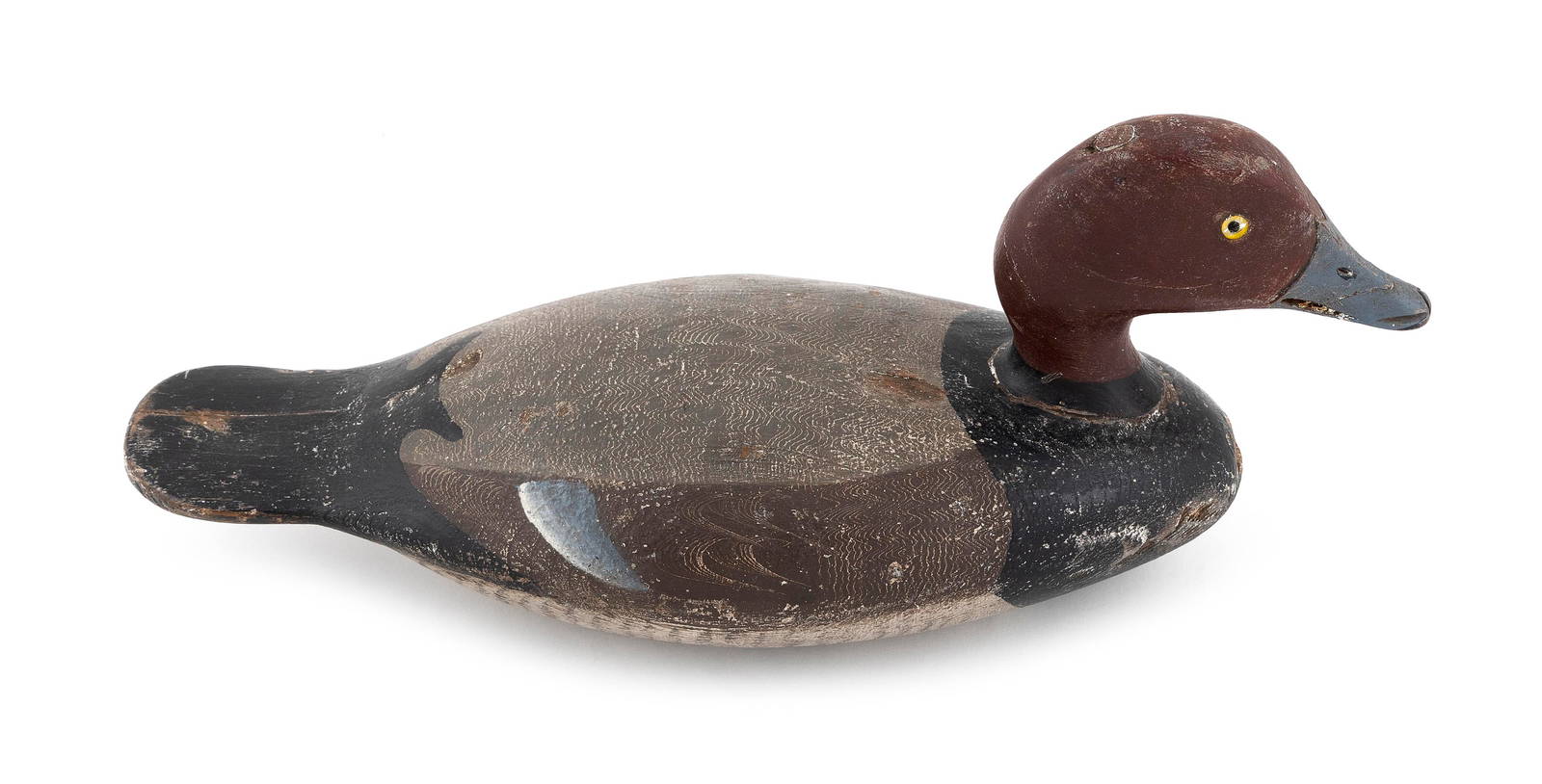 Stevens Decoy Factory Redhead Drake Decoy Weedsport, New York, 20th ...