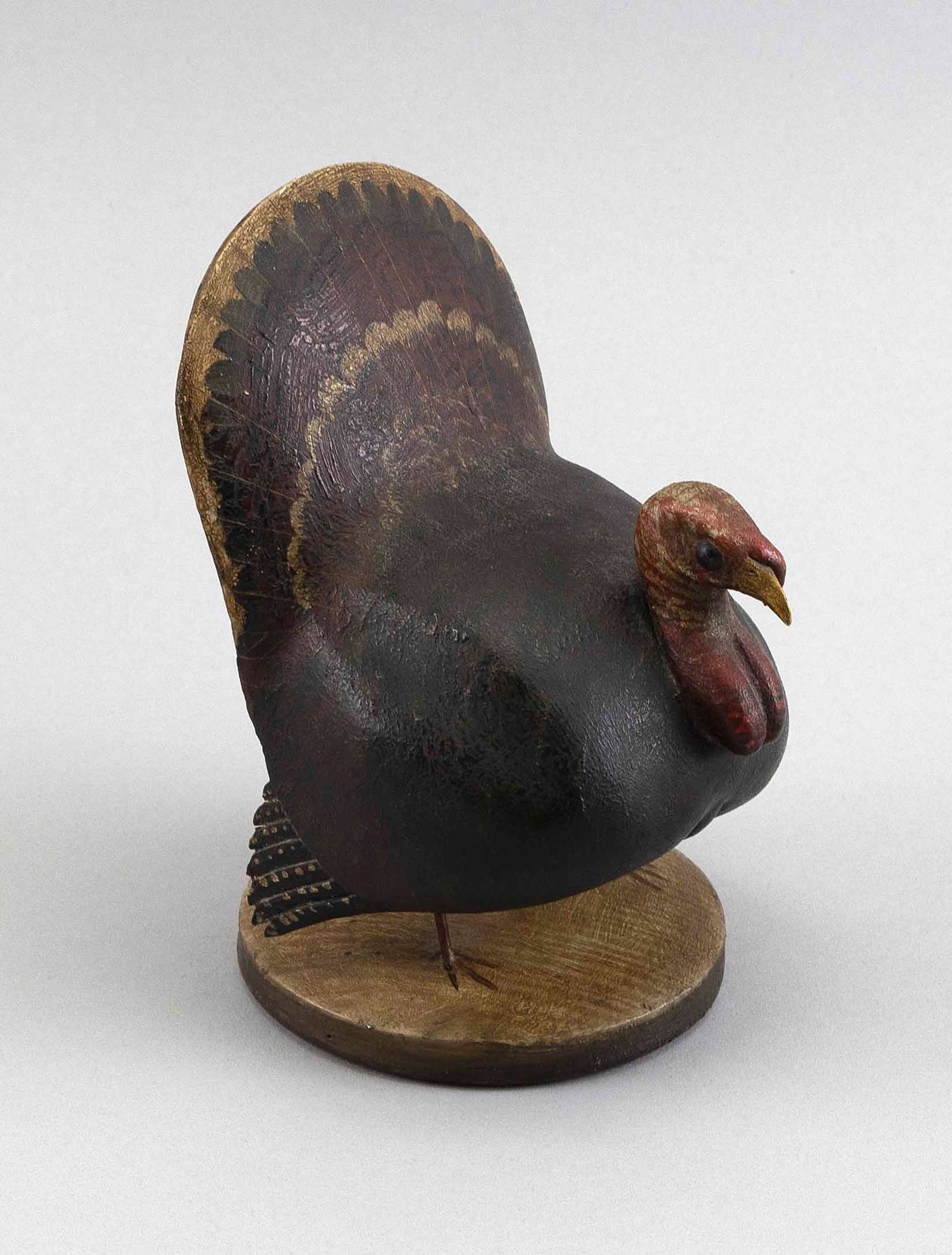 Frank S. Finney Miniature Turkey Capeville, Virginia, 1947- Height 6 ...