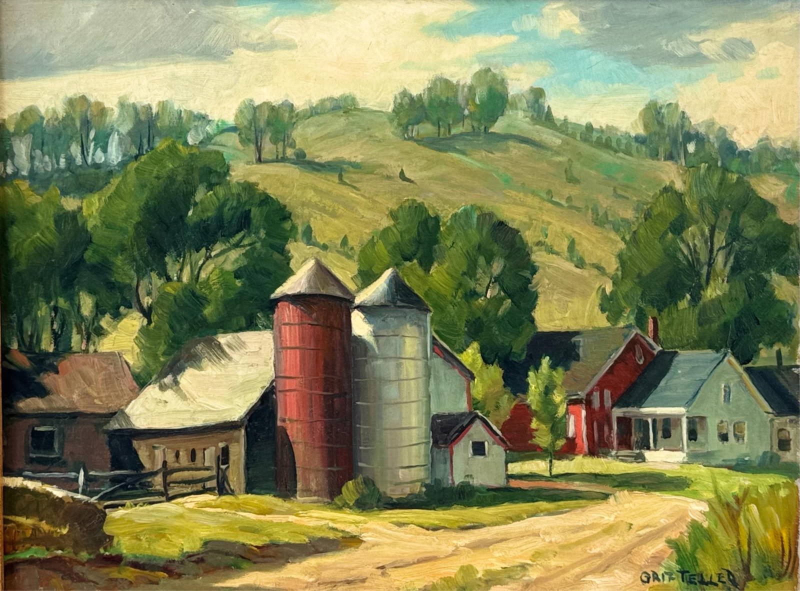 Griffith "grif" Harold Teller (new Jersey, 1899-1993), "gilberts ...