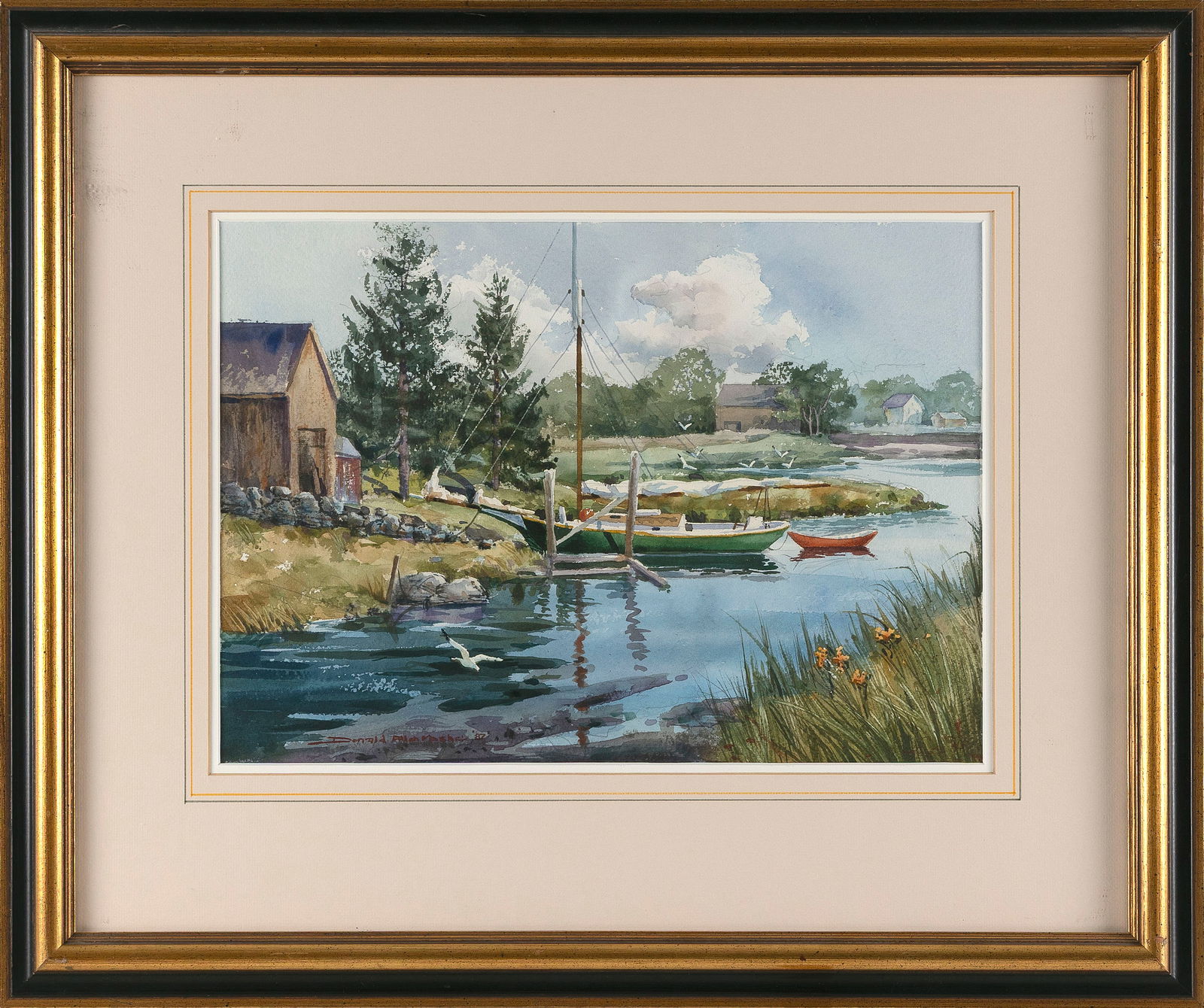 Donald Allen Mosher (massachusetts, 1945-2014), "lanes Cove, Gloucester ...