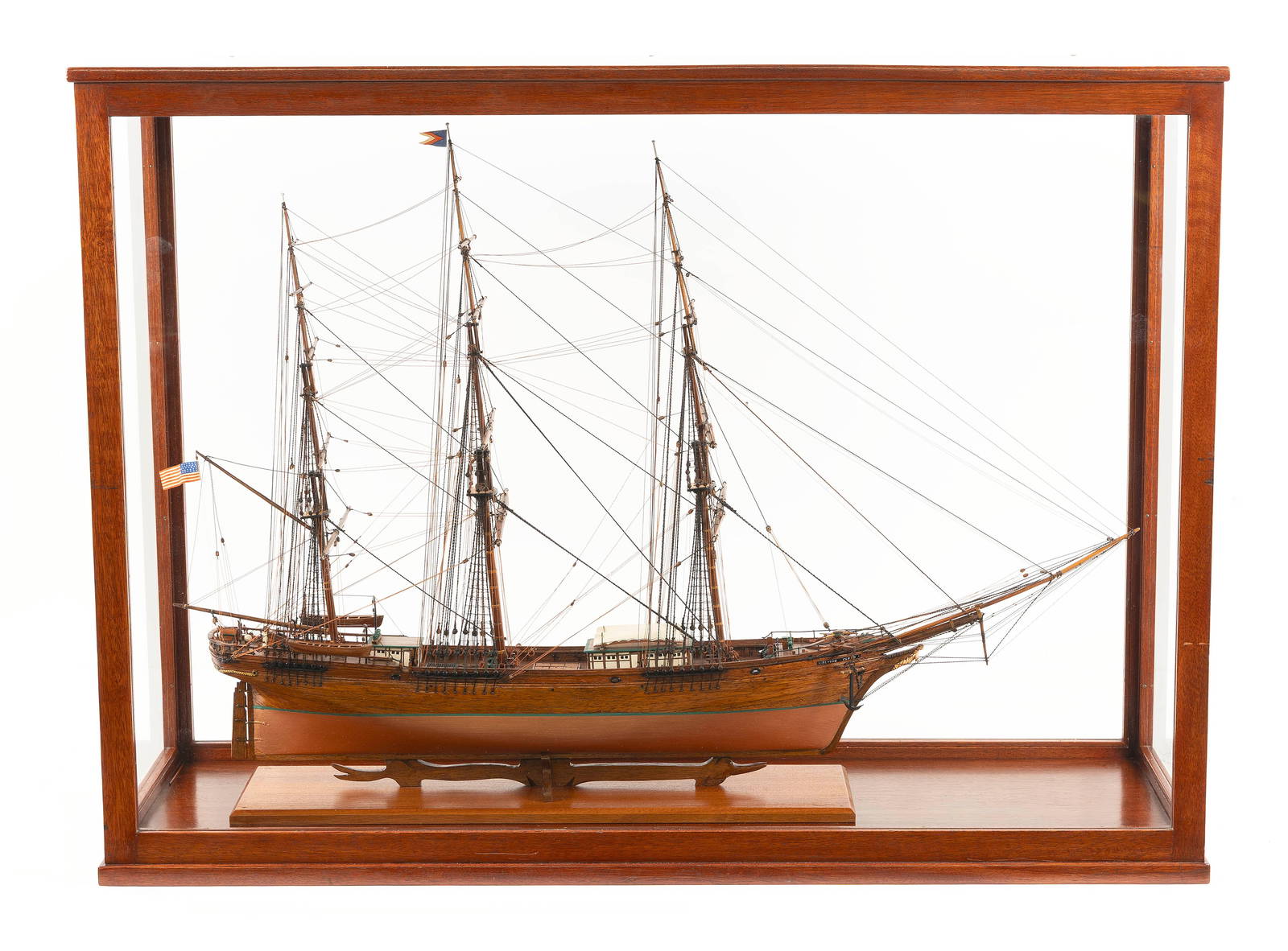 Robert I. Innis Cased Model Of The Famous Clipper Ship "flying Cloud ...