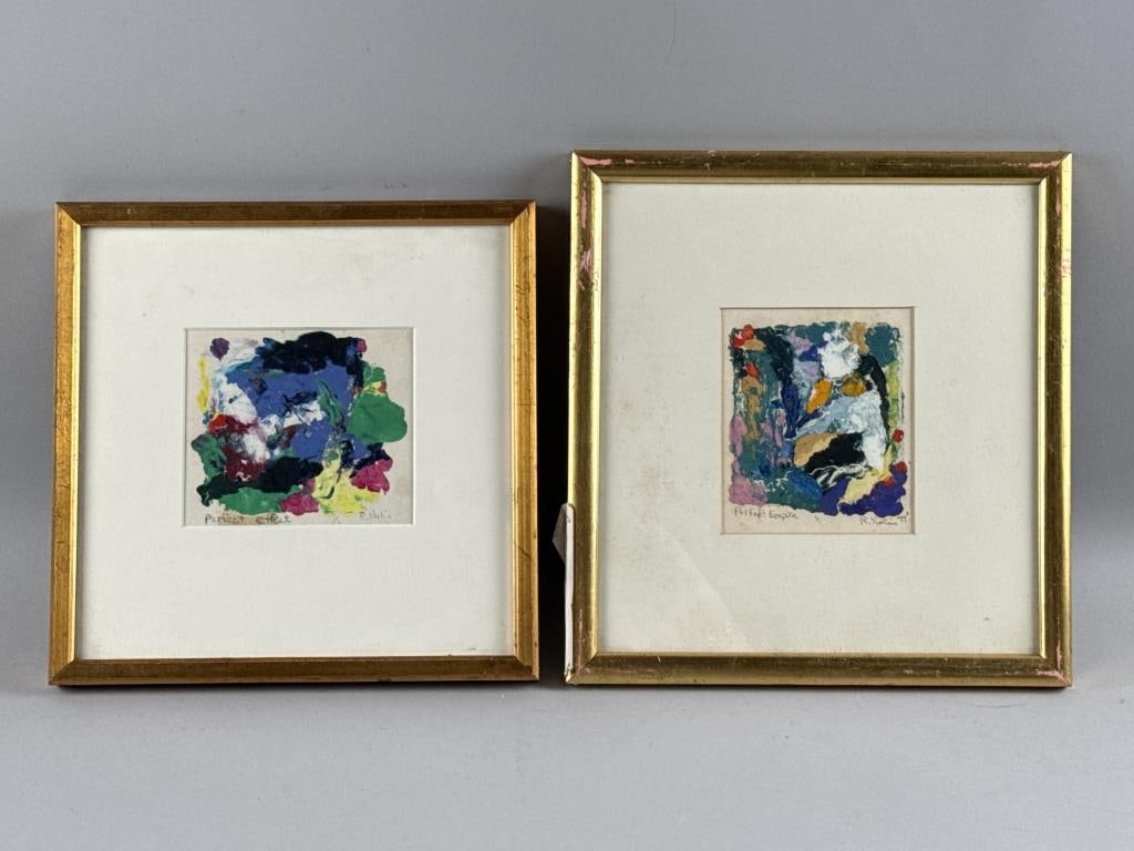 Ray Nolin (massachusetts/connecticut, 1954/59-2015), Four Small Works ...