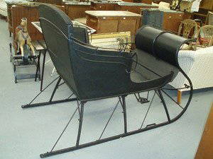 Groton Carriage Co Portland Cutter Sleigh