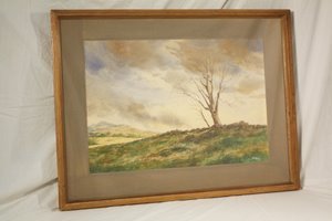 Milford Ct Artist Bill Ely Watercolor Landscape