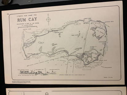 Boating Maps, Rum Cay, Conception Island, San Salvador.