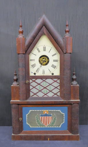 Double Steeple Clock