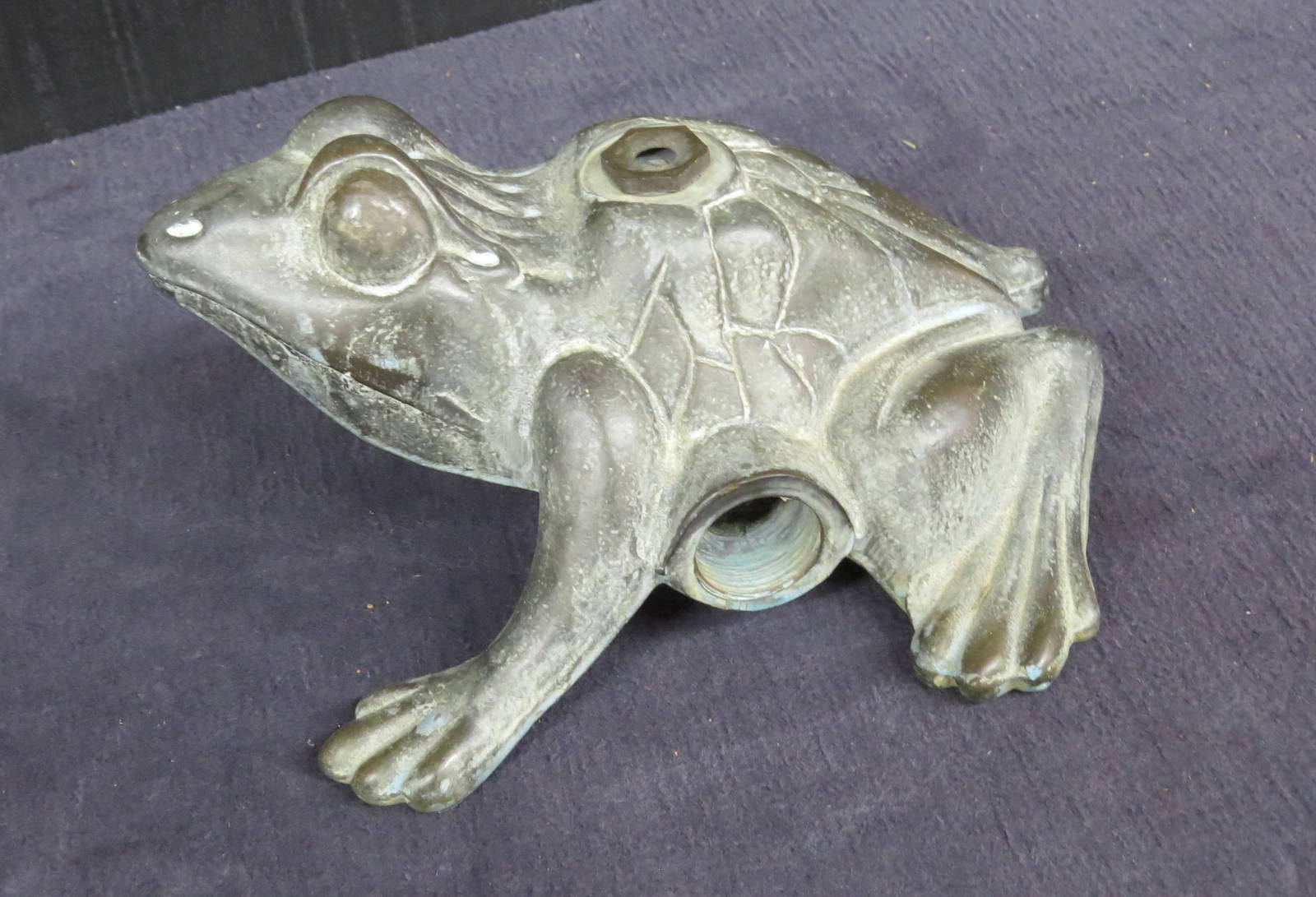 Brass Frog Lawn Sprinkler Auction