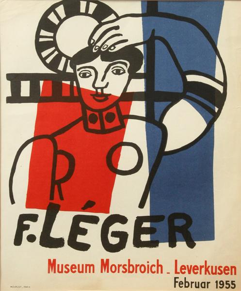 7: Ferdinand Leger - Ferdinand Leger Exhibition Poster