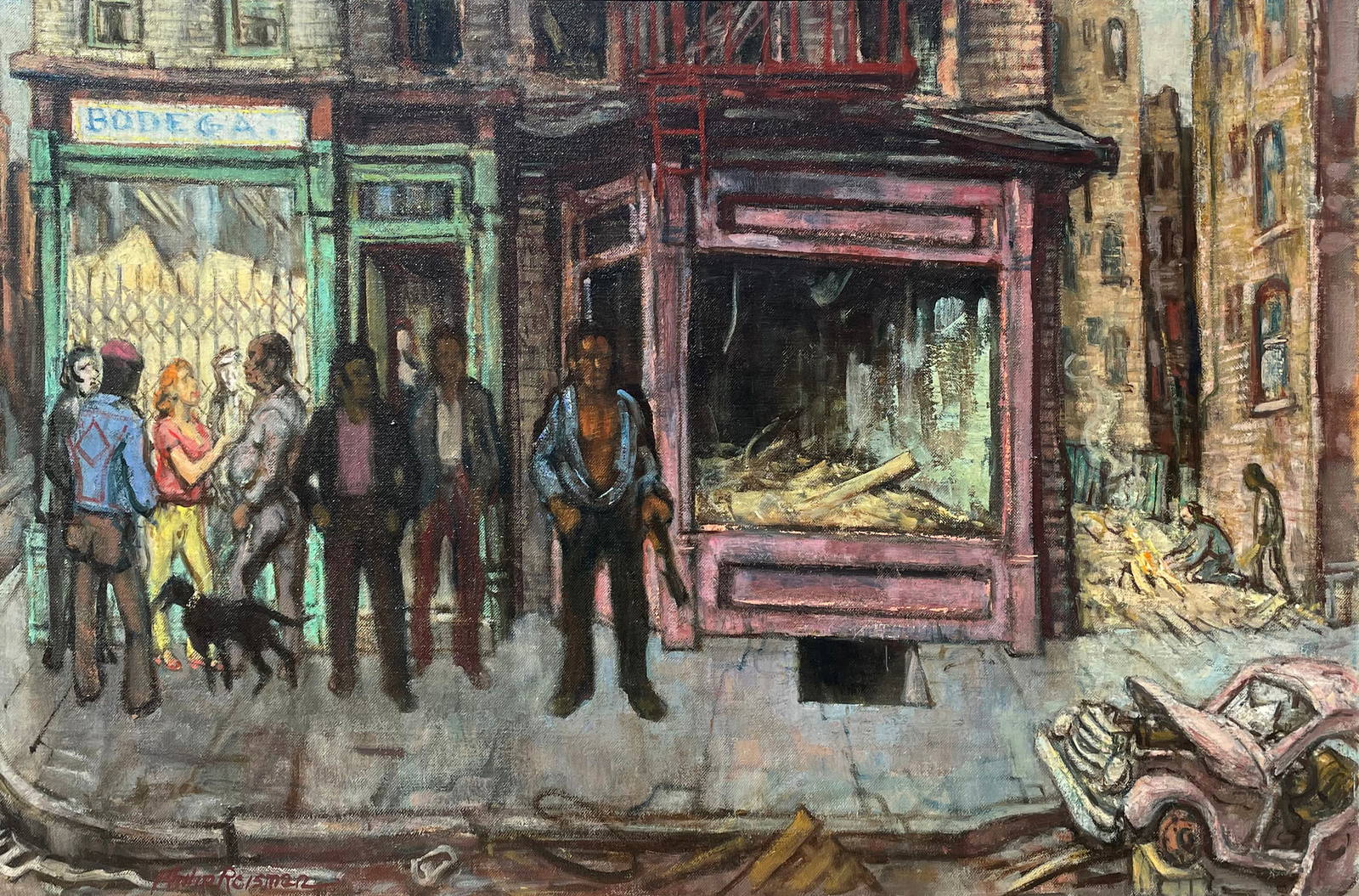 Philip Reisman (polish - American, 1904 - 1992) Auction