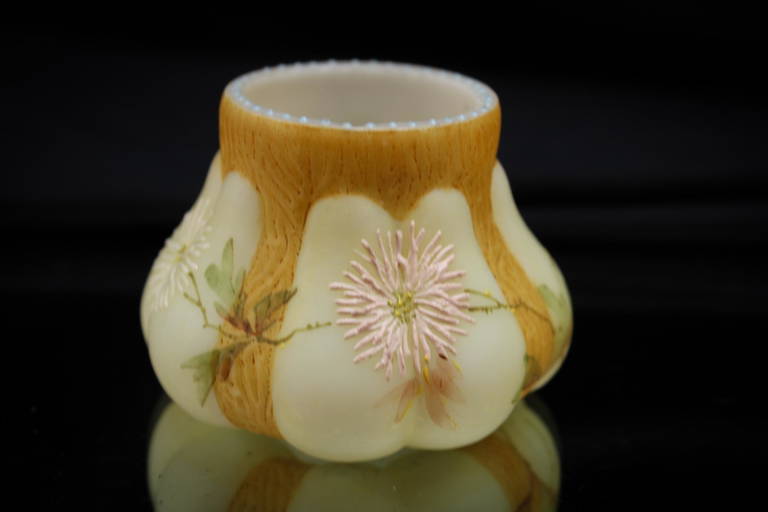 Mt. Washington Burmese Fig Mold Victorian Toothpick Holder (#0160) on ...