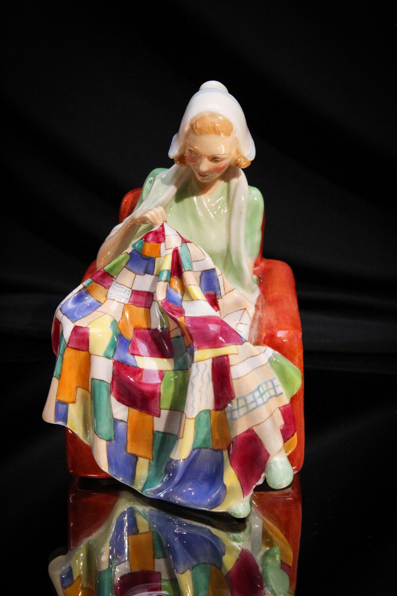 Royal Doulton Patchwork Quilt Figurine