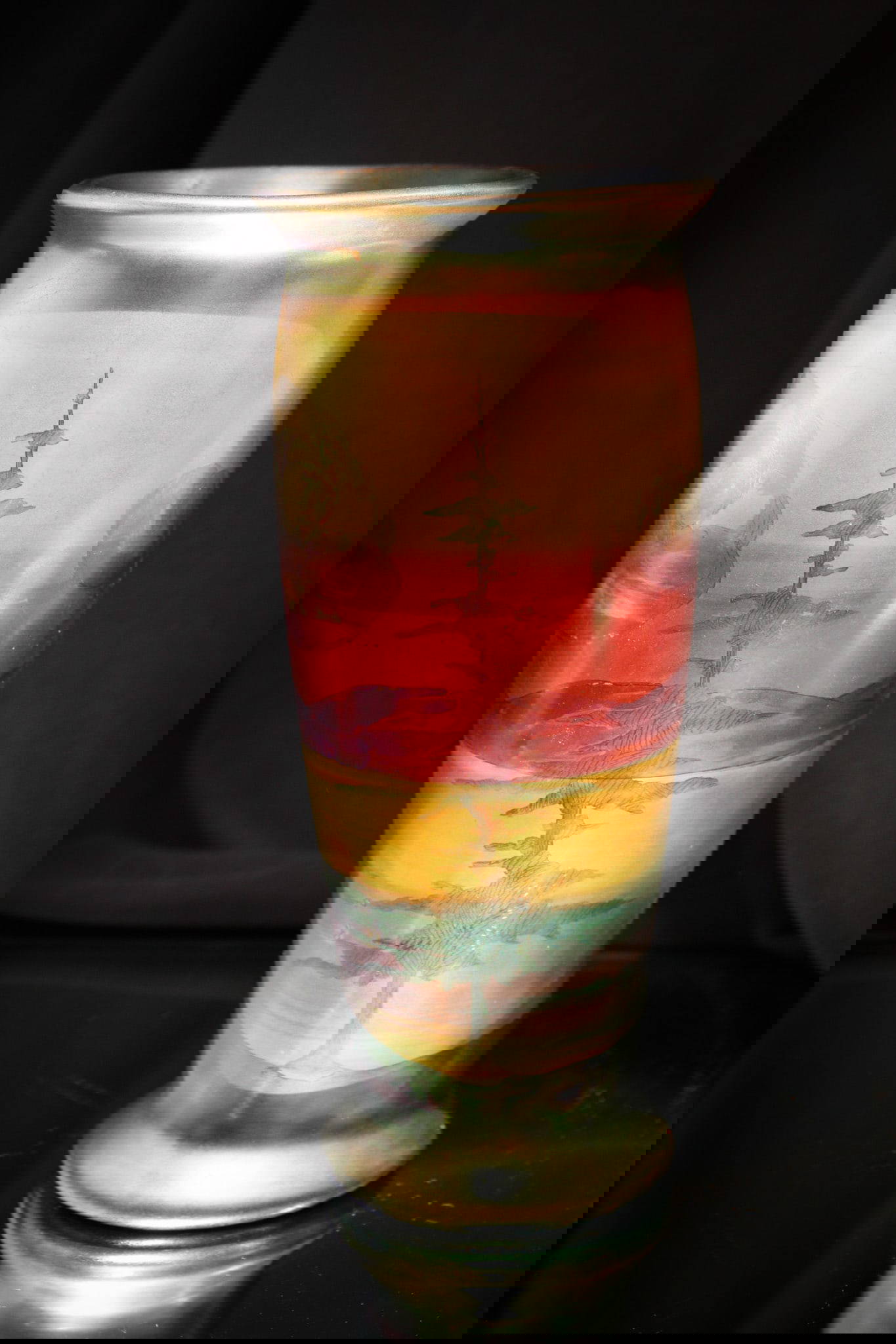 Weller Pottery Lasa Scenic Vase Auction