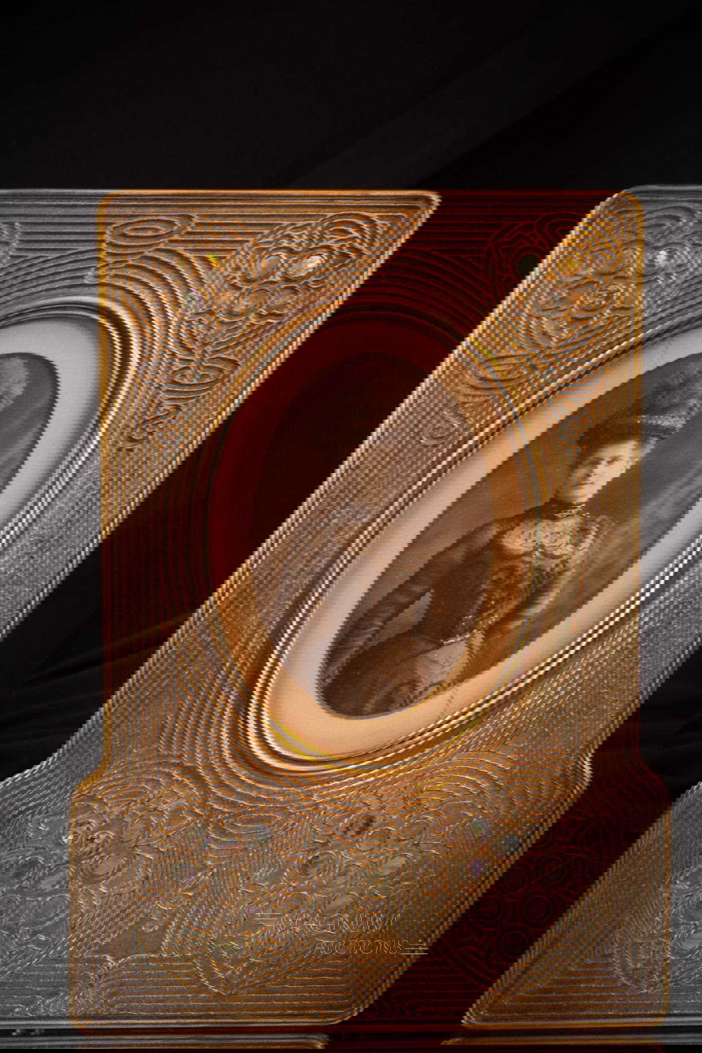 Signed Tiffany Studios New York Abalone Picture Frame Auction