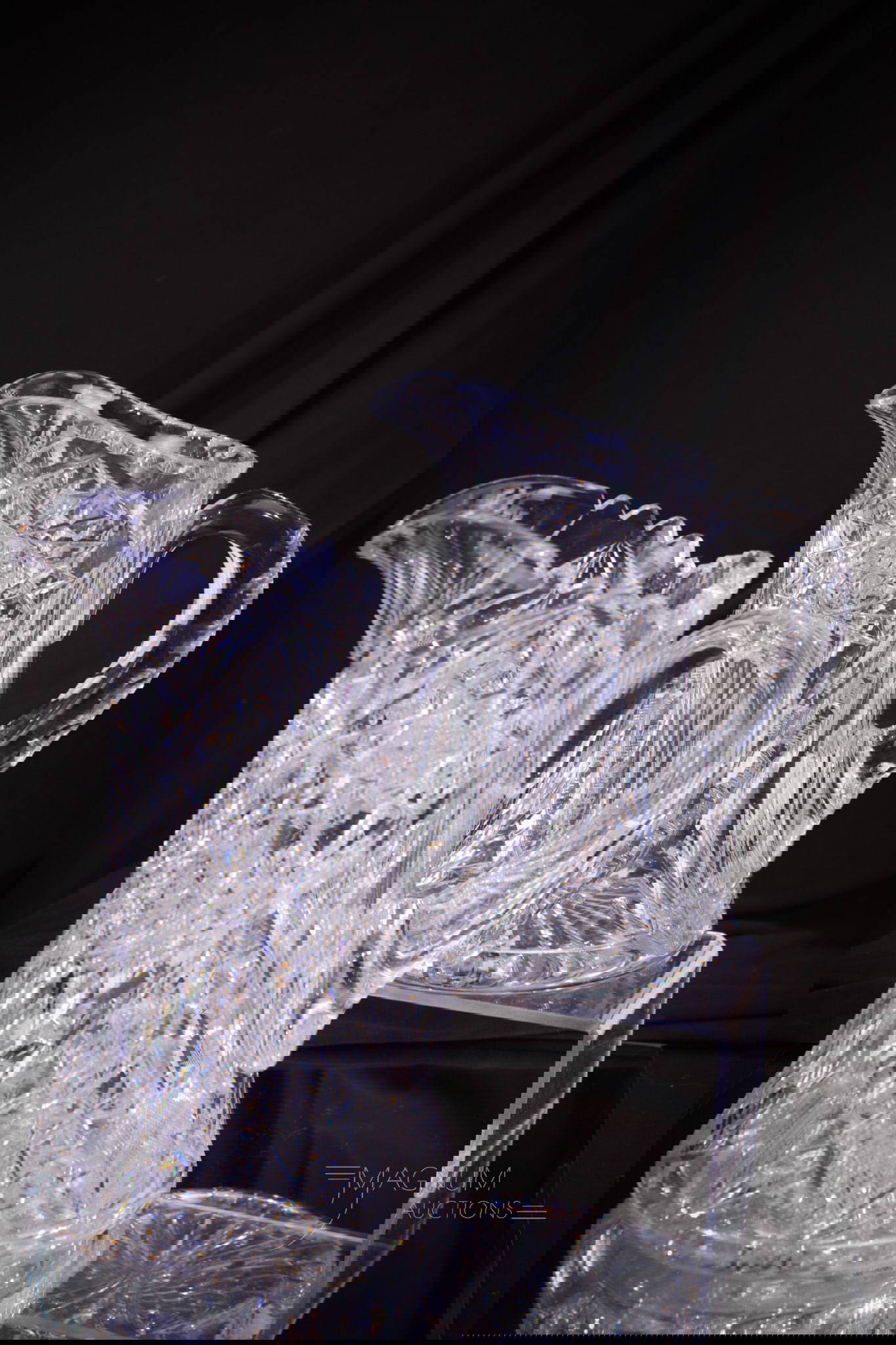 2 Pc Lot American Brilliant Period Cut Glass Pitchers Libbey & More Auction