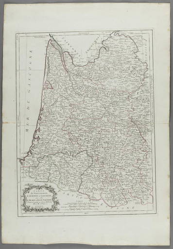 "guienne And Gascogne", Map Belonging To The "atlas