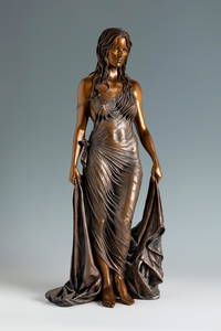 BENJAMIN VICTOR (Taft, California, 1979). "Bathsheba" 2013. Bronze ...