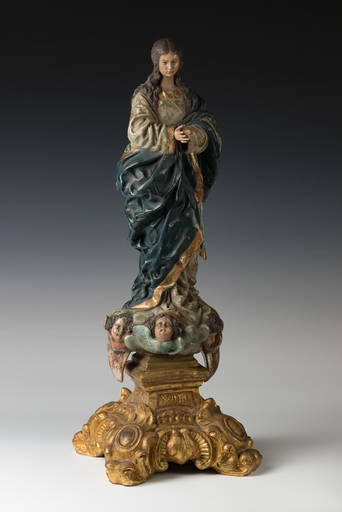 Follower of ALONSO CANO (Granada, 1601 â€“ 1667). "Pure of conception ...