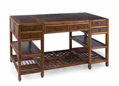 Heavily Carved Chinese Writing Table - Aug 04, 2013 | Ahlers & Ogletree ...