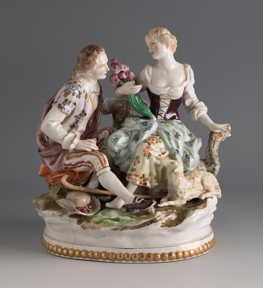 Hispania Porcelain Group, Late 19th Century-early 20th Century ...