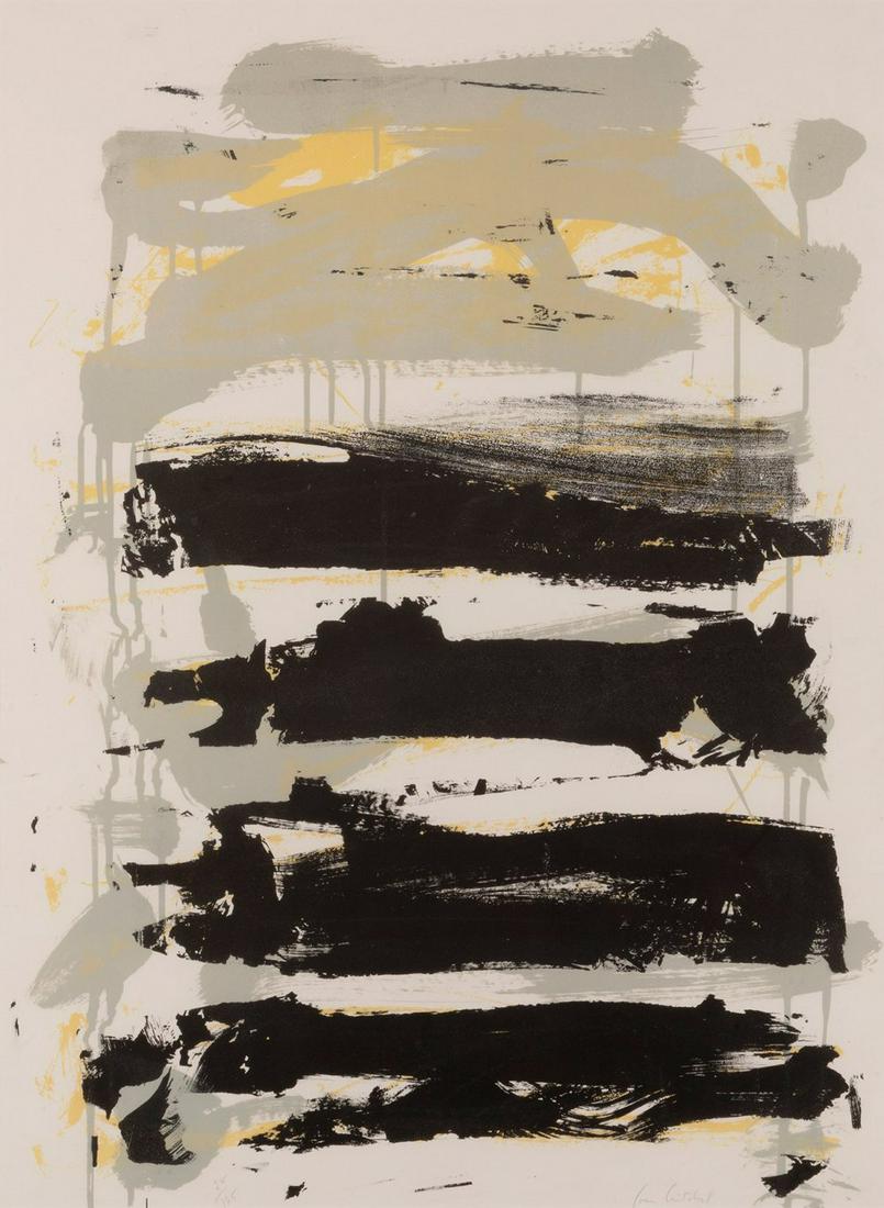 Joan Mitchell (chicago, 1925-paris, 1992). "fields." Lithograph, Copy ...
