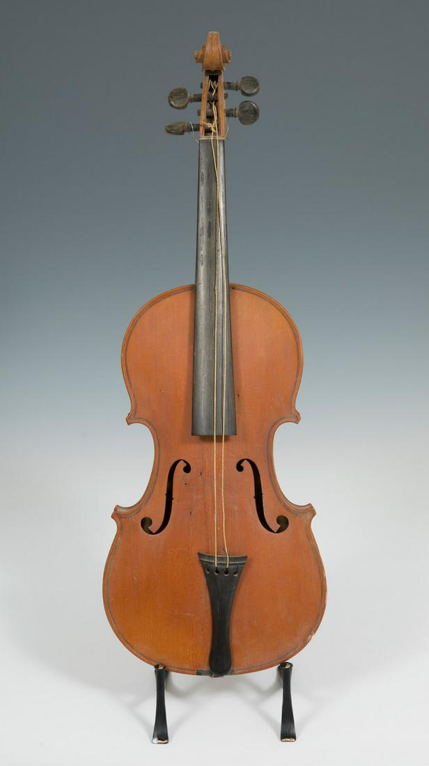 Fiddle; France, 19th Century. Wood. It Presents Faults And Damages ...