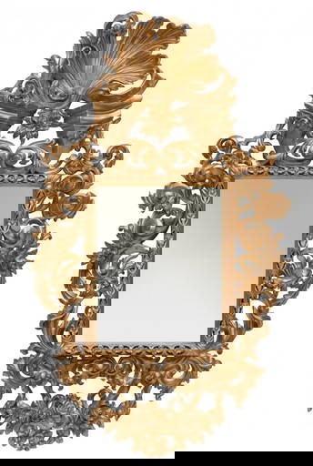 Cornucopia; Spanish School, Second Third Of The 18th Century. Carved ...